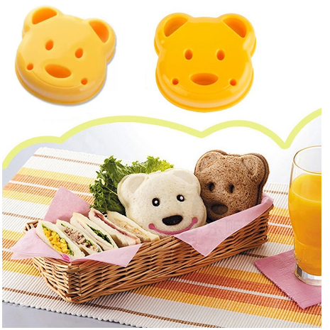 Bear Shaped DIY Sandwich Mold Bread Toast Cutter Sushi Mould Kids ...