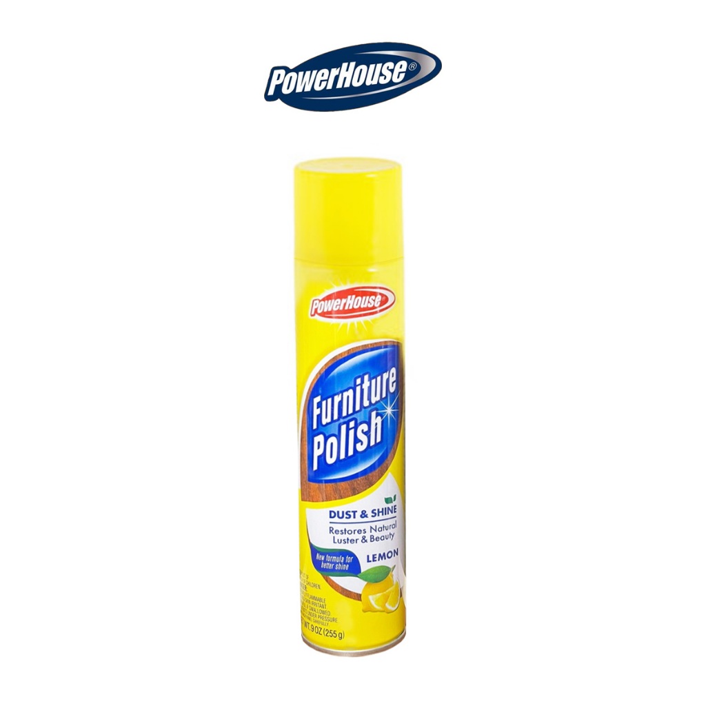 PowerHouse Furniture Polish Lemon Scent (255g) | Shopee Philippines