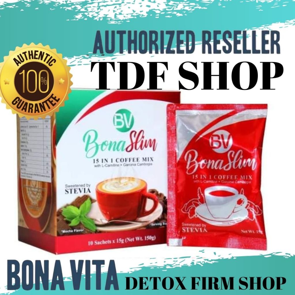 BonaSlim Bonavita Bona Slim 15 in 1 BonaVita Slimming Coffee 10 Sachets ...
