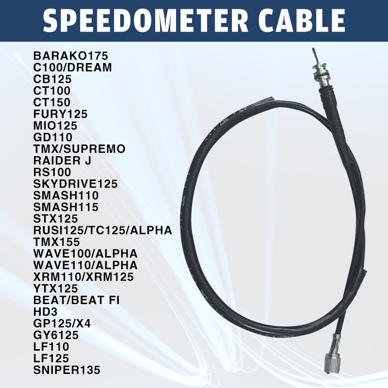 MOTORCYCLE SPEEDOMETER CABLE FOR VARIOUS MODEL AND BRANDS | Shopee ...