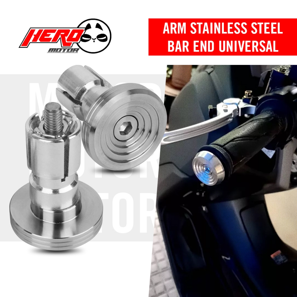 Arm Stainless Steel Bar End CNC Quality Sell By Pair Universal Made in ...