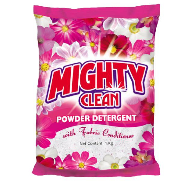 Mighty Clean Detergent Powder Floral Blossom - Powder (Pink) - 1 kilo ...