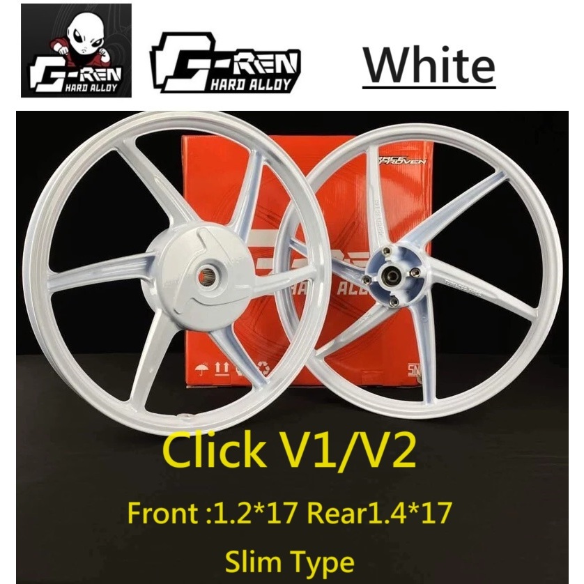 {GCF} G-Ren Mags GR6 For Click V1/V2 Slim Type By 17 (Made In Thailand ...