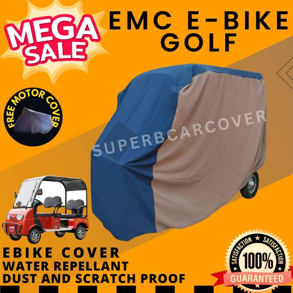 EMC E-BIKE GOLF HIGH QUALITY COVER WATER REPELLANT AND DUST PROOF WITH ...