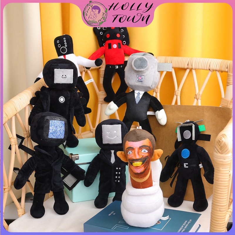 Skibidi Toilet man Plush Toys Horror Game Speakerman Bosses Camara ...