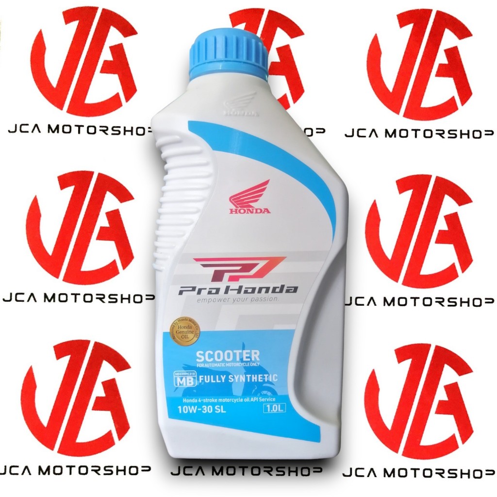 ORIGINAL PRO HONDA ENGINE OIL 4T SCOOTER FULLY SYNTHETIC 10W-30 1L ...