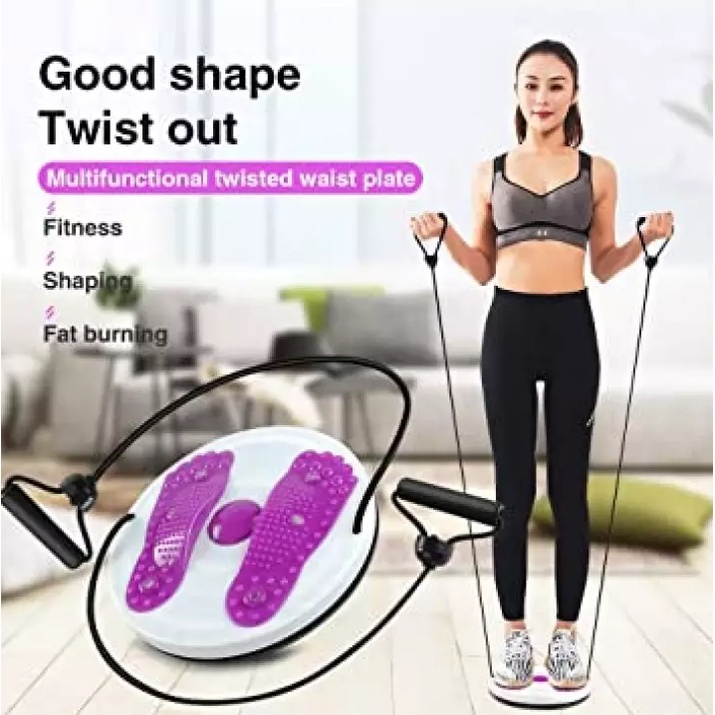 YQ Waist Twisting Disc Figure Trimmer Fitness Exercise Disc Aerobic ...
