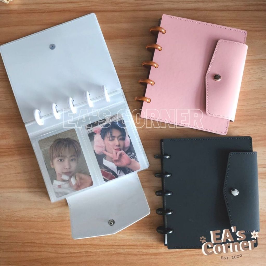 [EA's Corner] A7 Wide 5-Disc PU Leather Discbound Binder with 10 PP ...