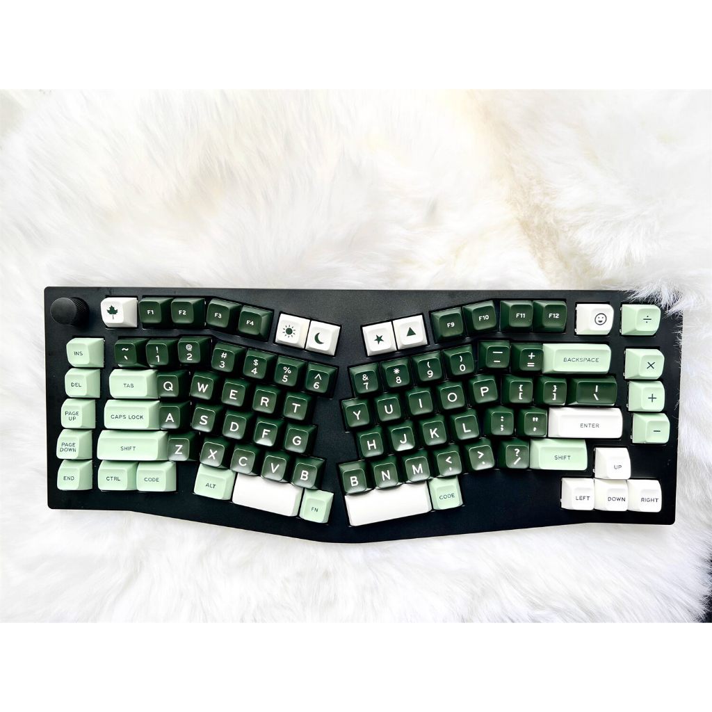 Salon 173 Keys ABS Doubleshot SA Profile Keycaps Set for Mechanical ...