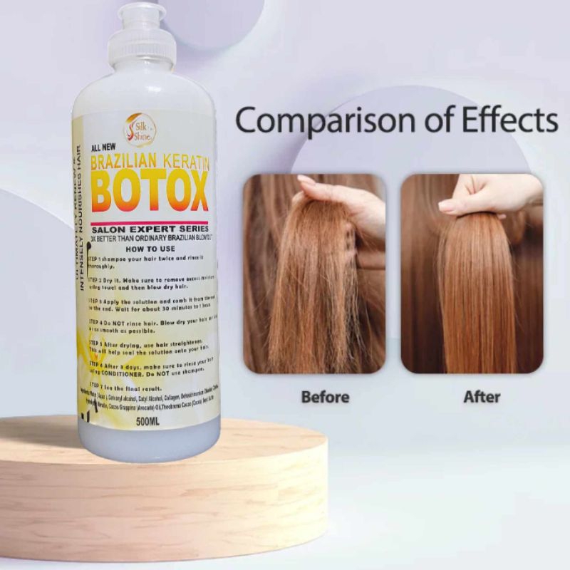 500ml Brazilian Keratin Botox| Keratin Hair Treatment with ...