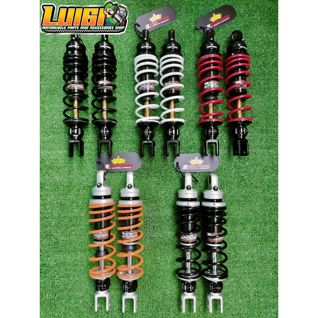 RACE POWER ADV / PCX / XMAX 365MM REAR SHOCK ADJUSTABLE (PREMIUM R-PLUS ...
