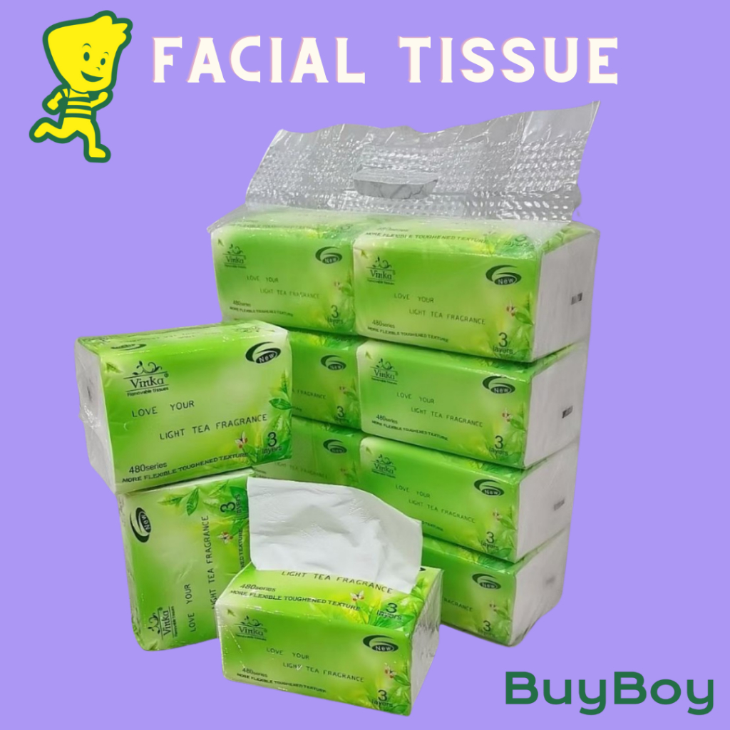 Facial Tissue Table Napkins Tissue 8 pack | Shopee Philippines