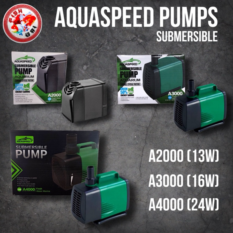 Aquaspeed A4000 A3000 A2000 A1200E Submersible Pump | Aqua Speed | Sea ...