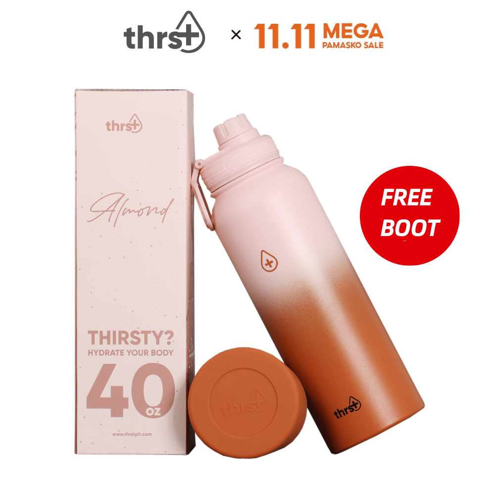 Thrst flask(22oz/40oz) with Spout Lid Vacuum Insulated StainlessSteel ...