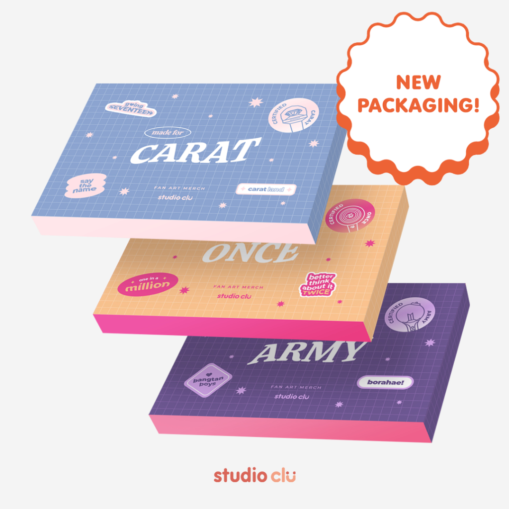 KPOP Fan Art Merch Gift Bundle | BTS Blackpink Twice Mamamoo Seventeen ...