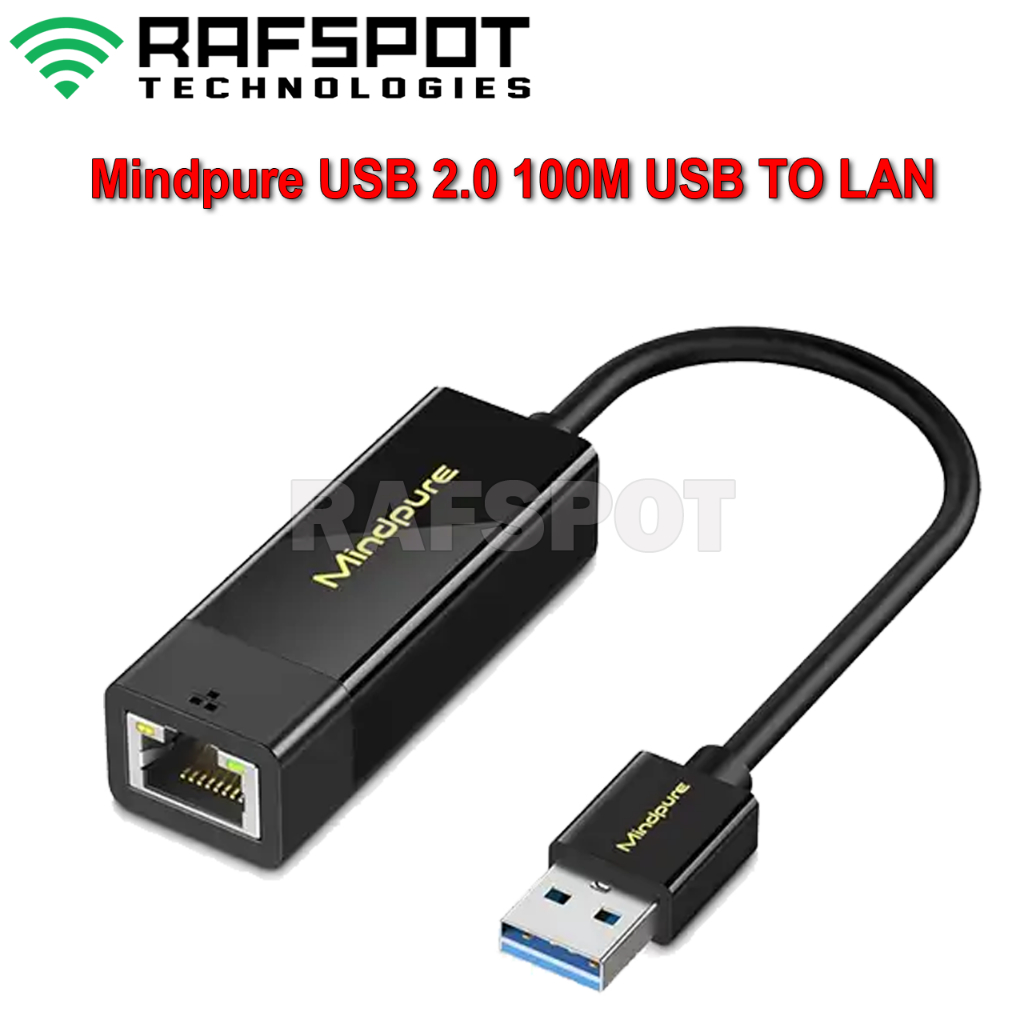 Mindpure USB 2.0 100M USB TO LAN | Shopee Philippines