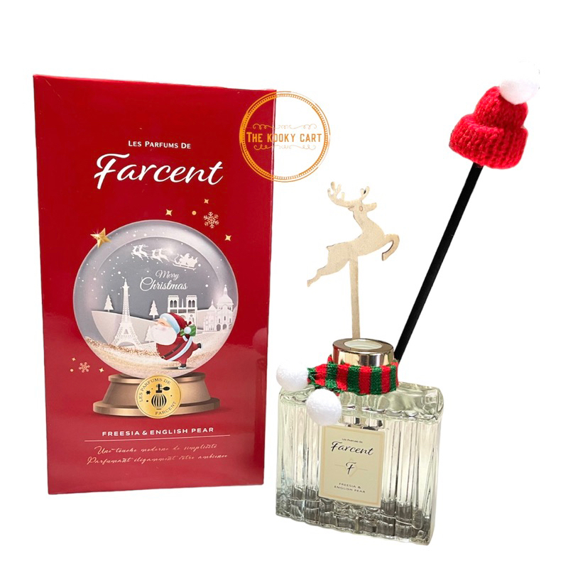 Farcent Christmas Scent Reed Diffuser Home Air Freshener Gift Box Idea ...