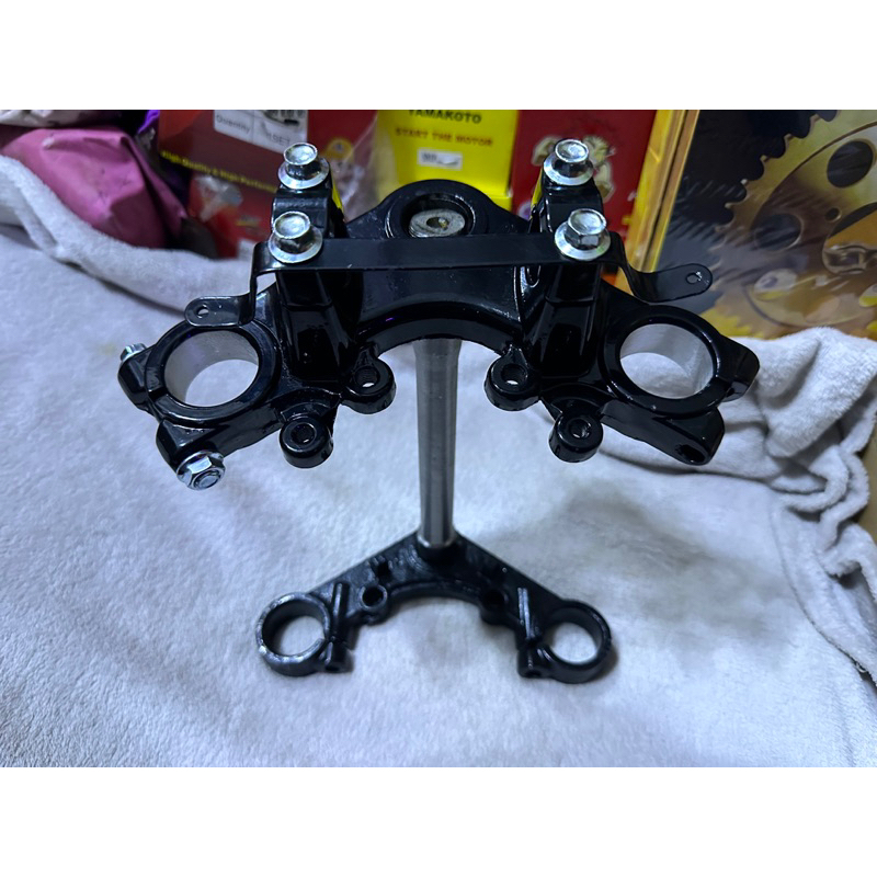 T-POST AND CROWN BUTTERFLY FOR RUSI TC125/150/SKYGO 125/150/MOTOPOSH ...