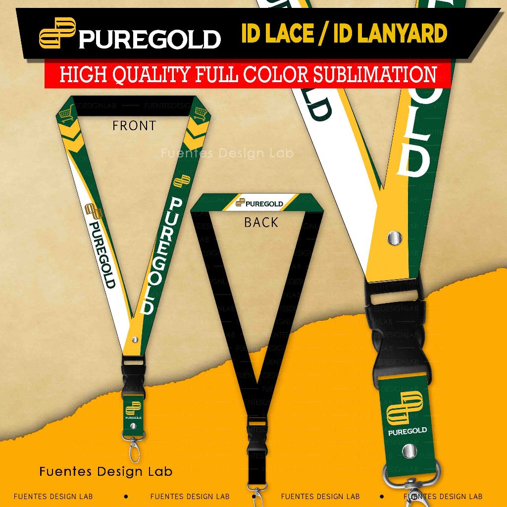 PUREGOLD ID Lace | PUREGOLD Lanyard With Department | Shopee Philippines