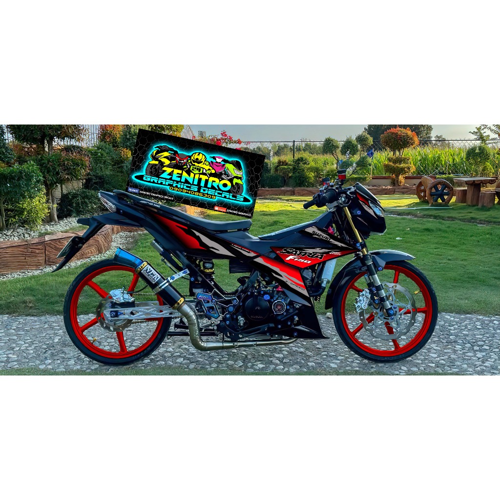 RAIDER R150fi RUGGED EDITION DECALS | Shopee Philippines