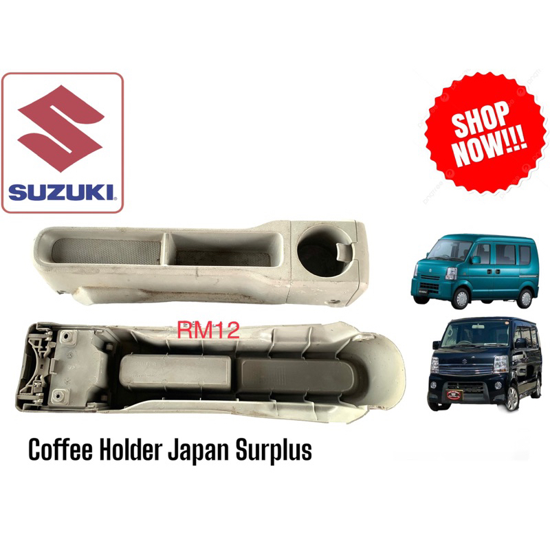 CONSOLE BOX COFFEE HOLDER FOR SUZUKI DA64v DA64W JAPAN SURPLUS | Shopee ...