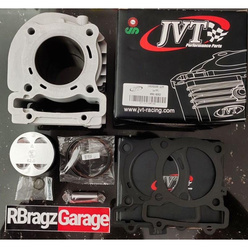 JVT 62mm Chromebore Cylinder Block Set - Aerox / Nmax | Shopee Philippines