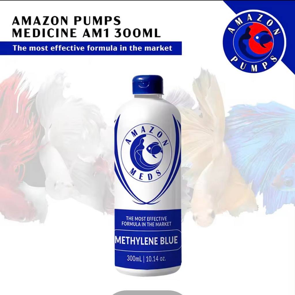 1L Methylene Blue Fish Medicine Amazon Meds Medicine Medication Aquarium Accessories | Shopee ...