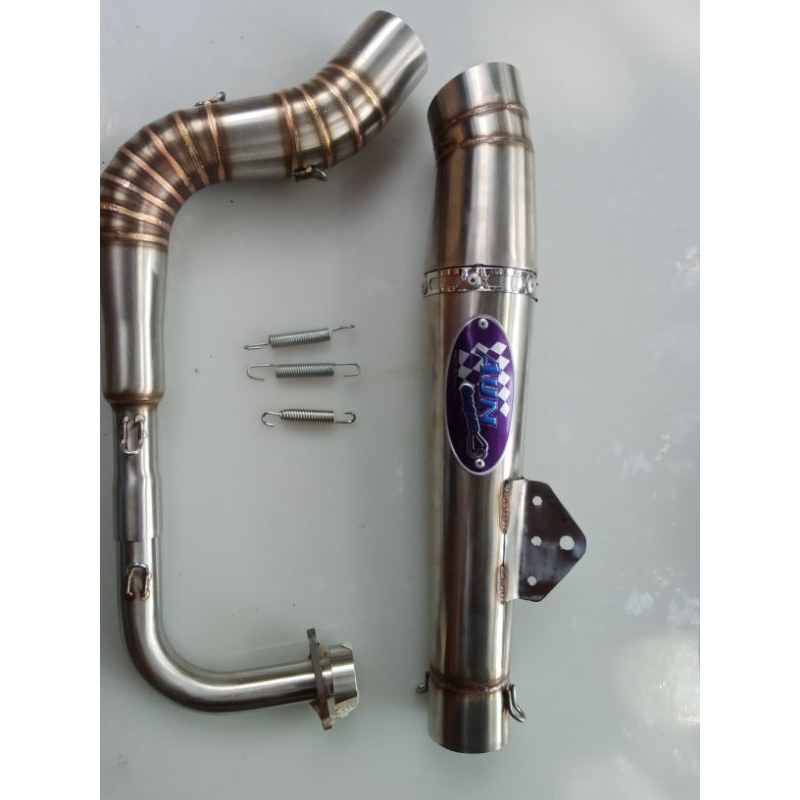 mio sporty/soulty open pipe set | Shopee Philippines