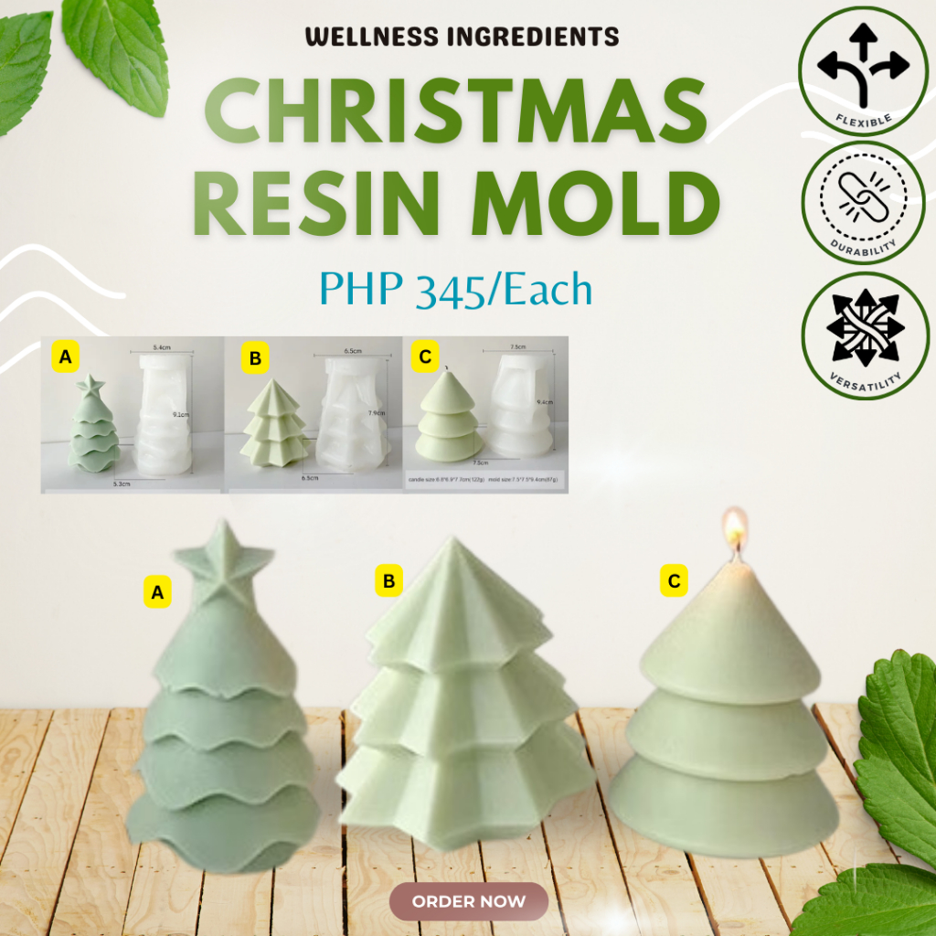 Christmas Tree Resin Ornament Mold | Shopee Philippines
