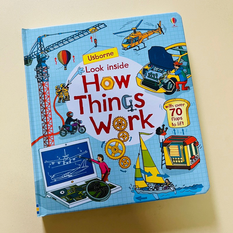 Usborne Look Inside HOW THINGS WORK (Board Book) On-hand and Ready to ...