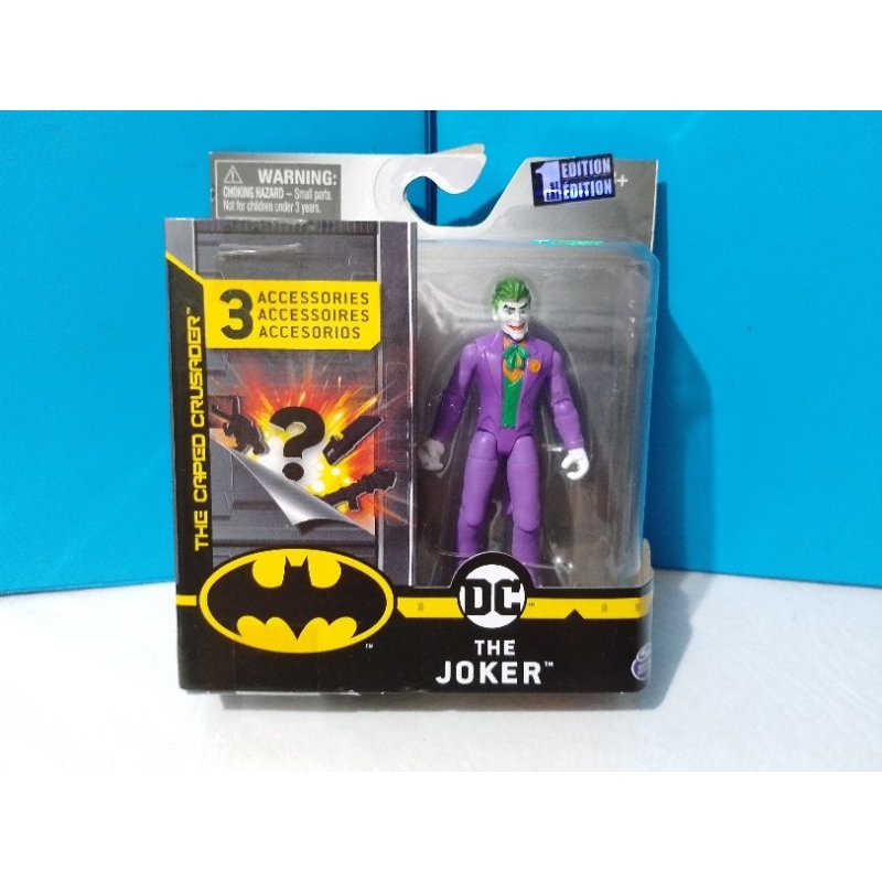 DC Batman 2020 The Joker 4-Inch Action Figure By Spin Master | Shopee ...