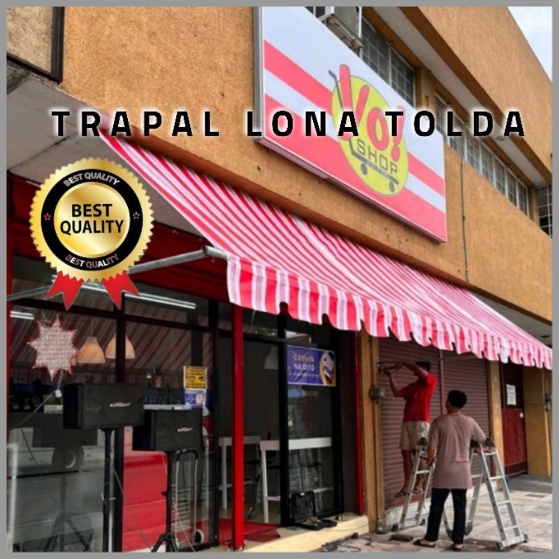 (6ft x 8ft) TRAPAL LONA TARPAULIN SCALLOP DESIGN | Shopee Philippines