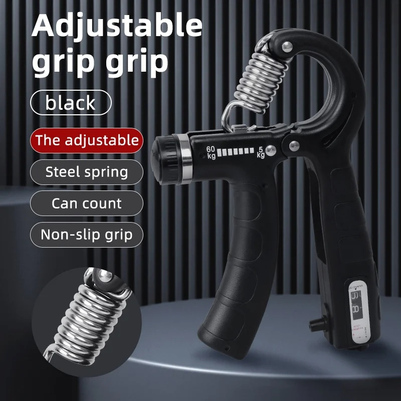 Grip Adjustable Resistance Grip Strength Training Finger Wrist Forearm ...