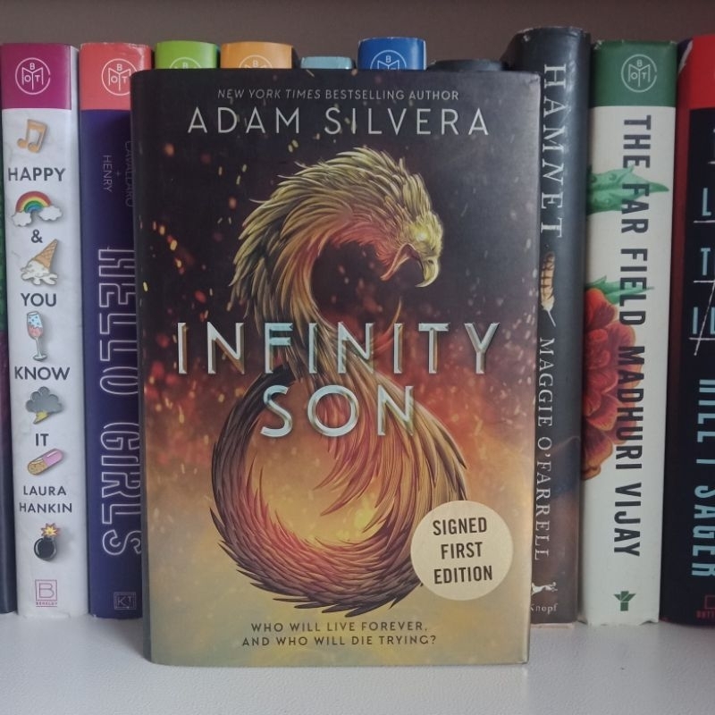 SIGNED: Infinity Son by Adam Silvera [Hardcover] | Shopee Philippines