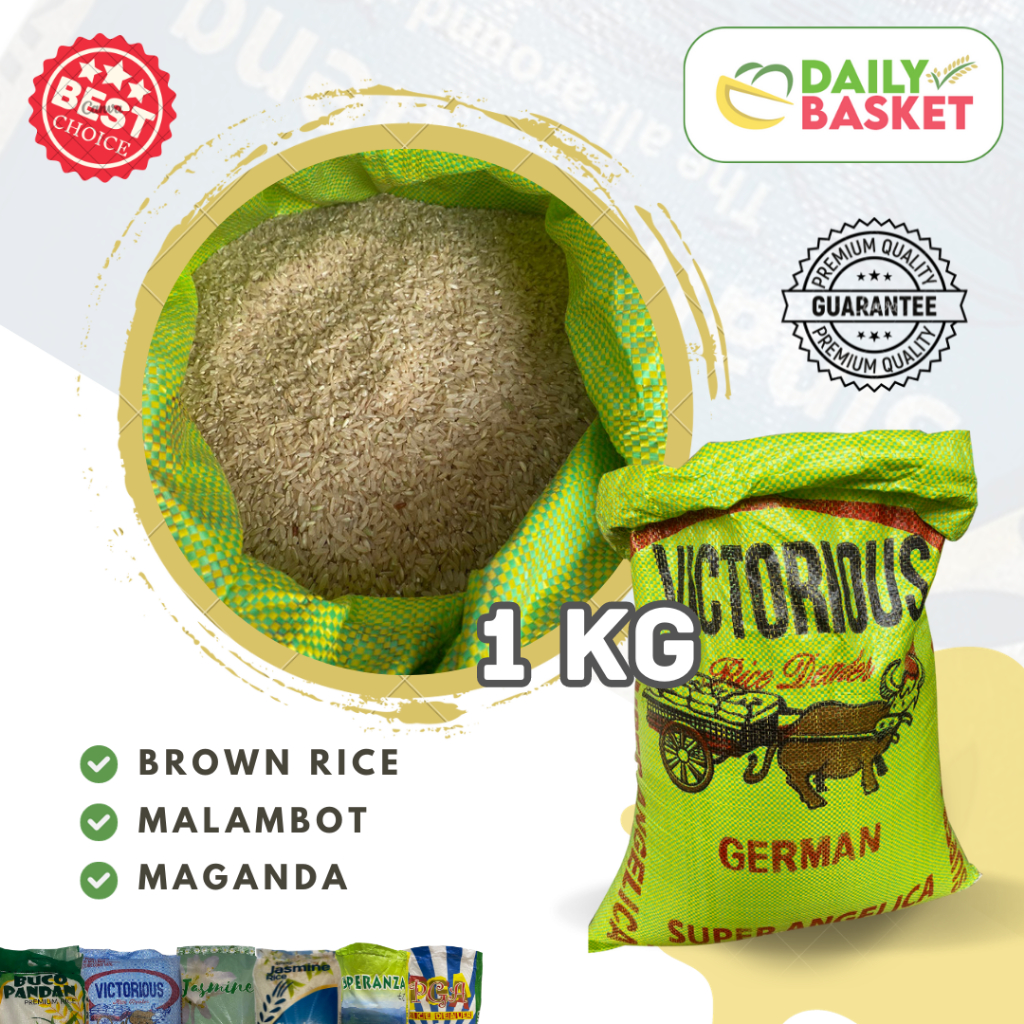 Brown Rice 2kgs Quality Rice | Shopee Philippines