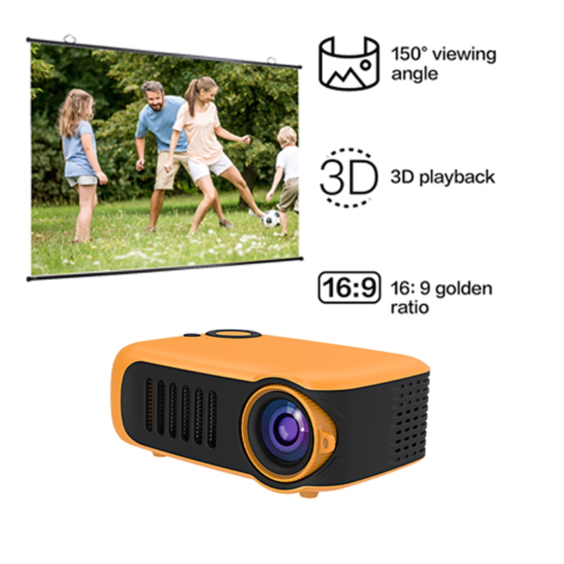 Aoka By Deli Projector Portable Projector 1080P Hdmi USB For Computer ...