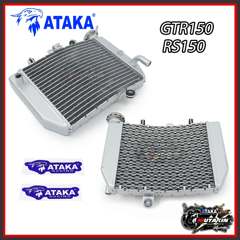 ATAKA Motorcycle 540ML Radiator Big Curve For Honda GTR 150 RS150 ...