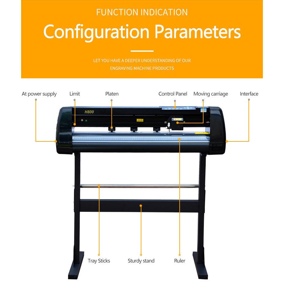 24 inches Professional Cutter Plotter Machine (Large Format Cutter ...