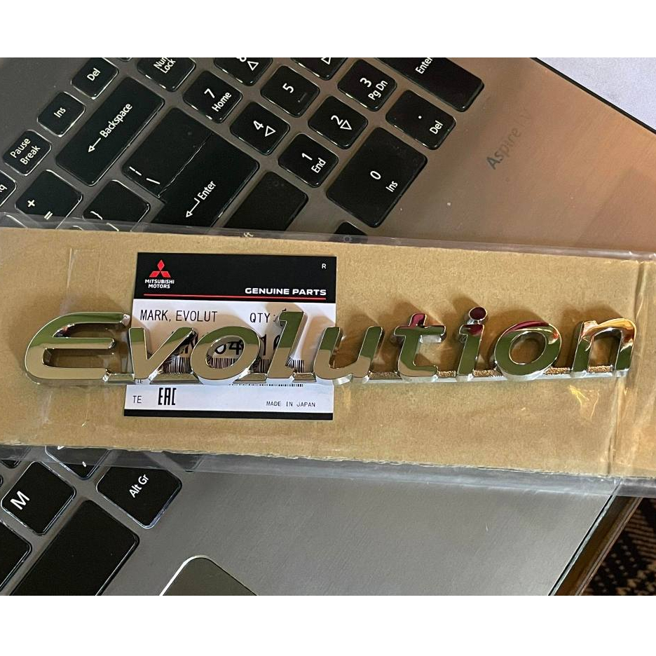 evolution emblem original mitsubishi lancer evo ct9a | Shopee Philippines