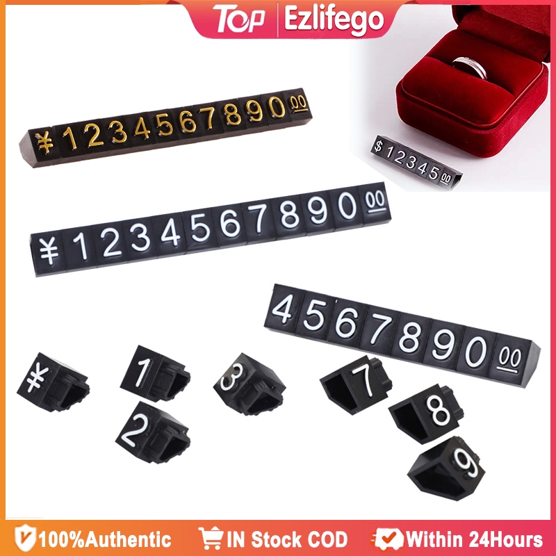 10Pcs Price Display Stand Tag Counter Stand Label Tag Pricemarker ...