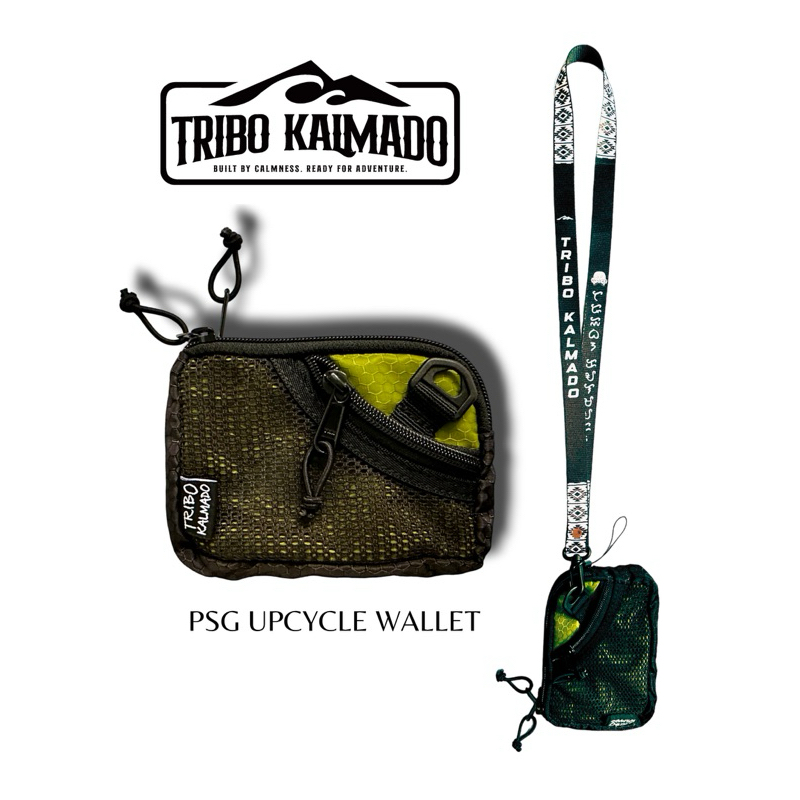 Tribo Kalmado PSG Upcycle Wallet w/ FREE Lanyard | Shopee Philippines