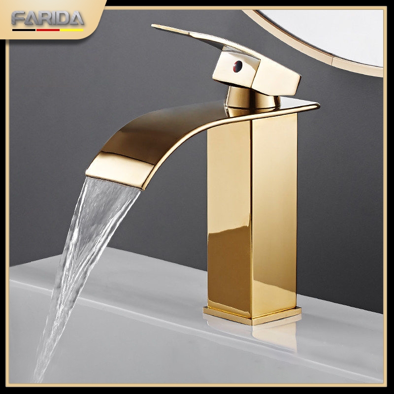 FARIDA Kitchen Faucet High Quality Stainless Steel Basin Faucet Spout ...