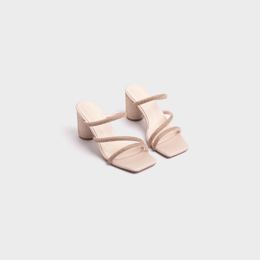 ALBERTO Women's Denali Heeled Sandals | Shopee Philippines