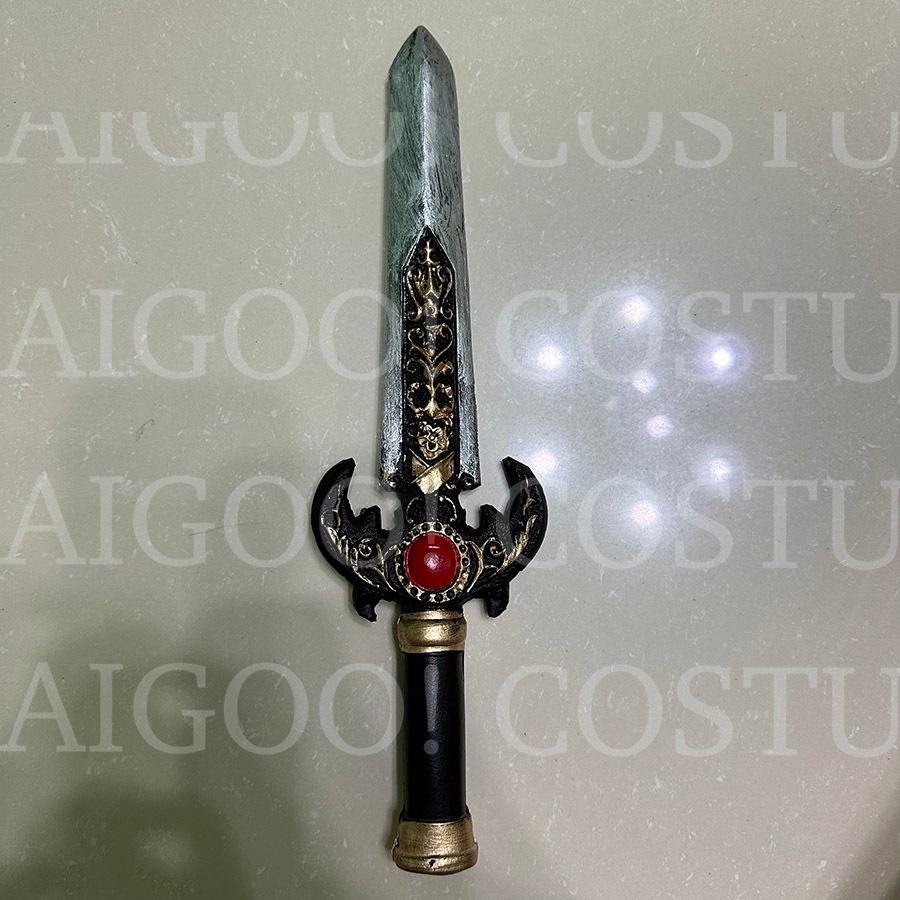 Sword Prop Toy for Cosplay Dagger for Knight King Costume Medieval ...
