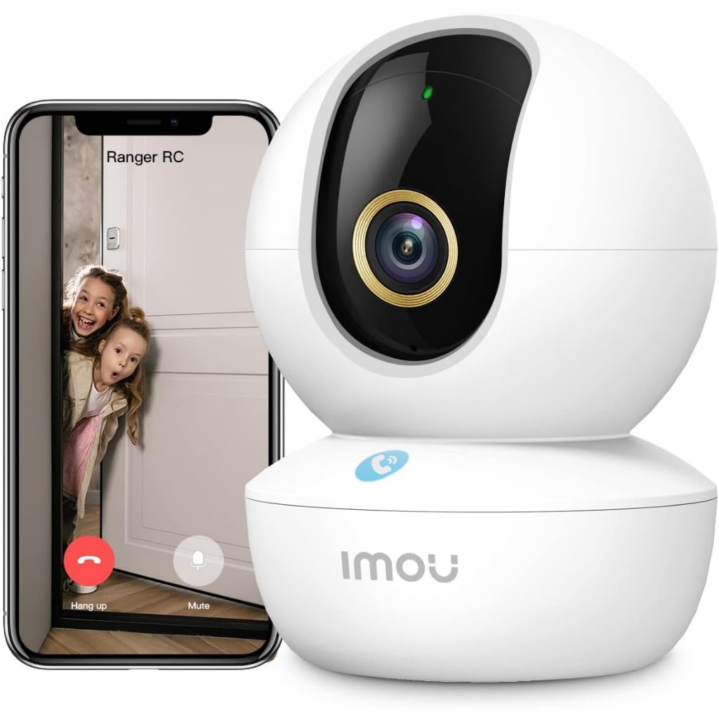 IMOU Ranger RC 5MP 3K Super HD Pan/Tilt 360° AI Wi-Fi Security CCTV IP 2-Way Audio Camera ...