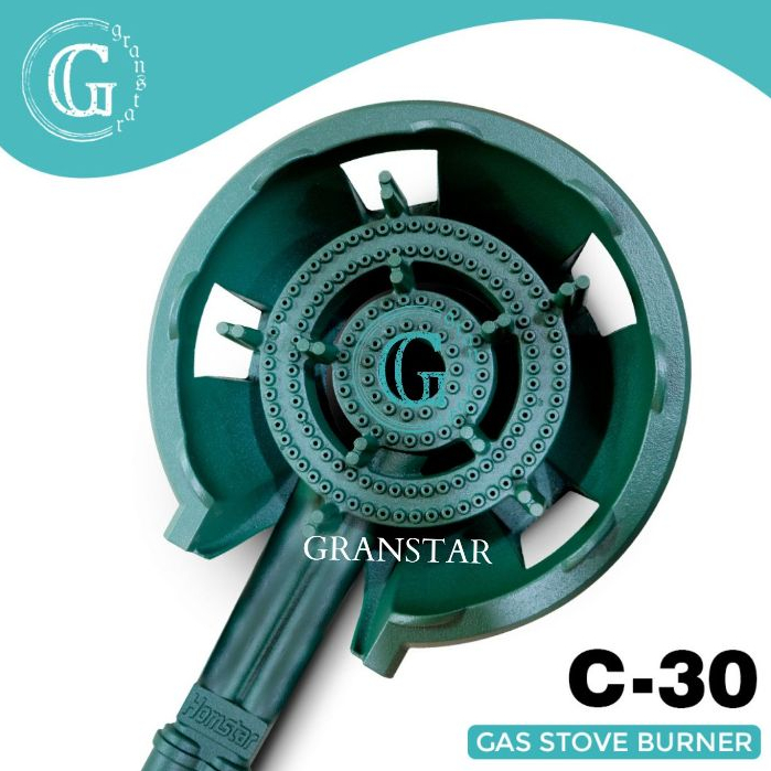 HEAVY DUTY Cast iron gas stove Burner High Pressure SUPERKALAN C -30 ...