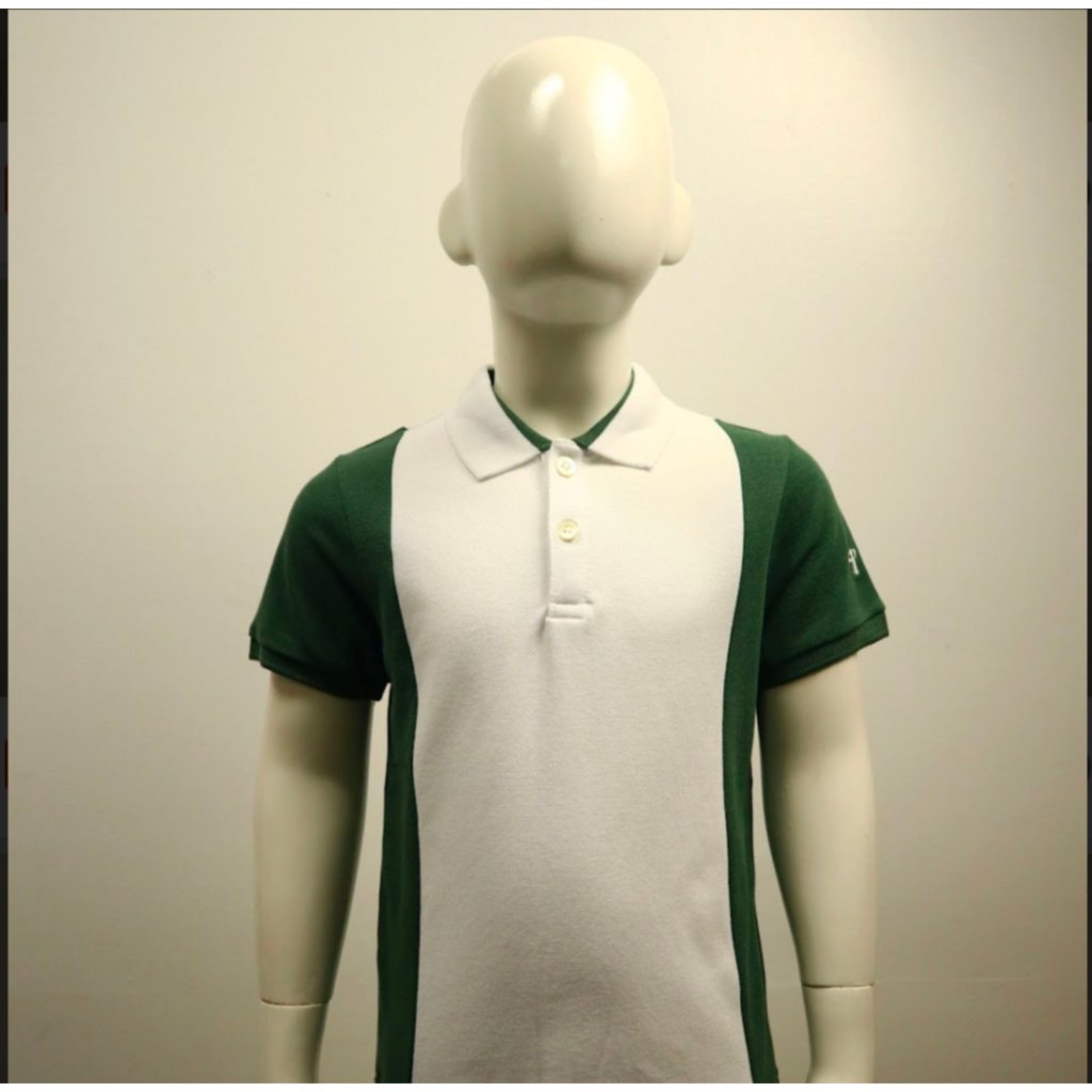 COLLEZIONE C2 FAMILY SHIRT 23BT1K028 WHTACD HONEYCOMB Kids Polo Shirt ...