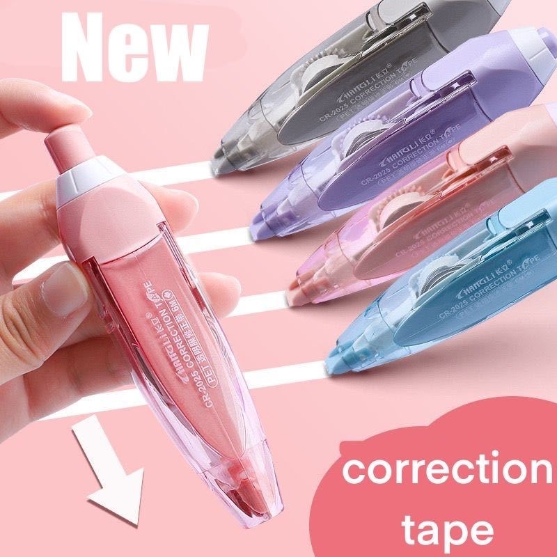 TS New Correction Tape Stationery Refillable Portable Push Correction ...