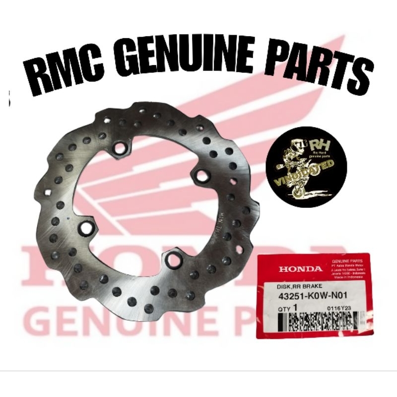 GENUINE REAR DISC PLATE FOR ADV150 - ADV160 | Shopee Philippines