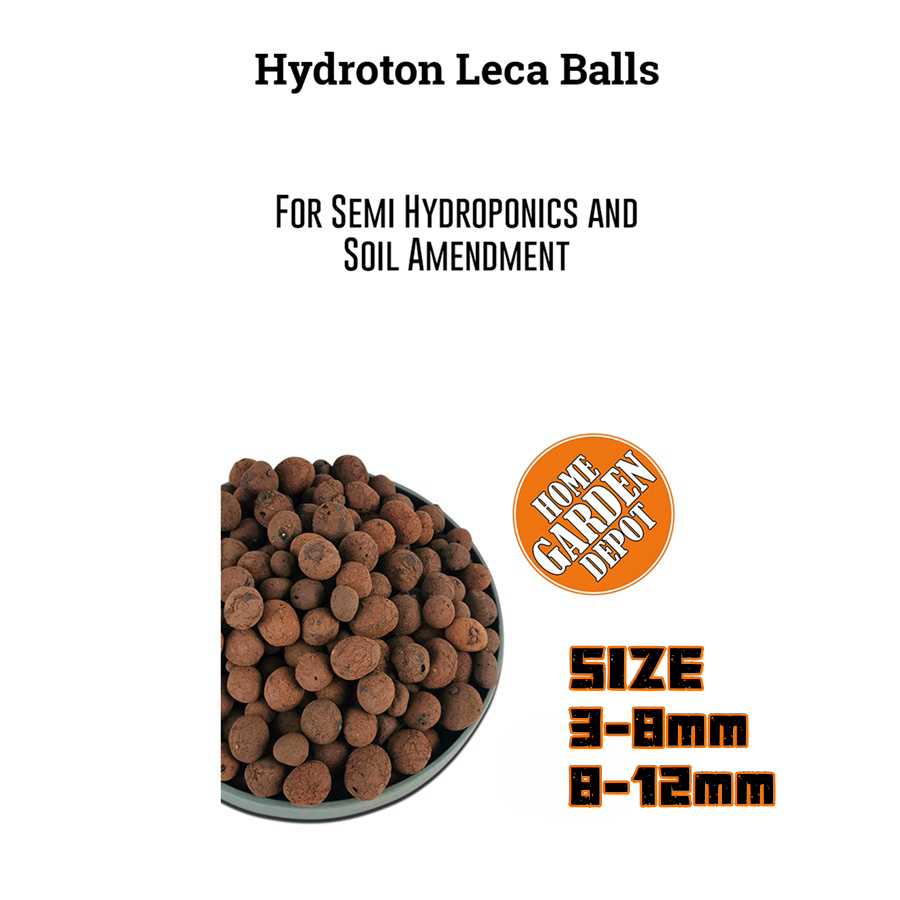 Hydroton Clay Pebbles or LECA balls for hydroponics, aquaponics, and ...